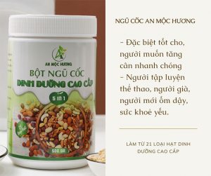 Ngũ cốc dinh dưỡng cho người gầy: Uống sao cho hiệu quả